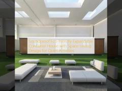 Soundproof Eco-friendly Expandable Container House with Space-saving Design for Quiet Activities