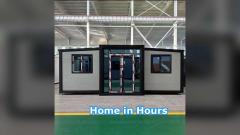 20ft Expandable Container Home Fast Setup