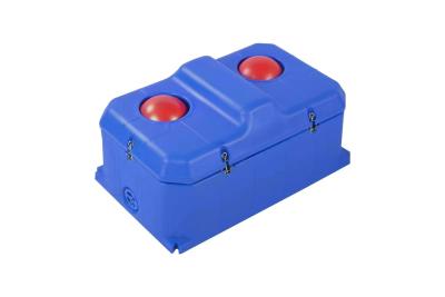 China PE Insulated Heated Livestock Water Trough-2 holes for sale