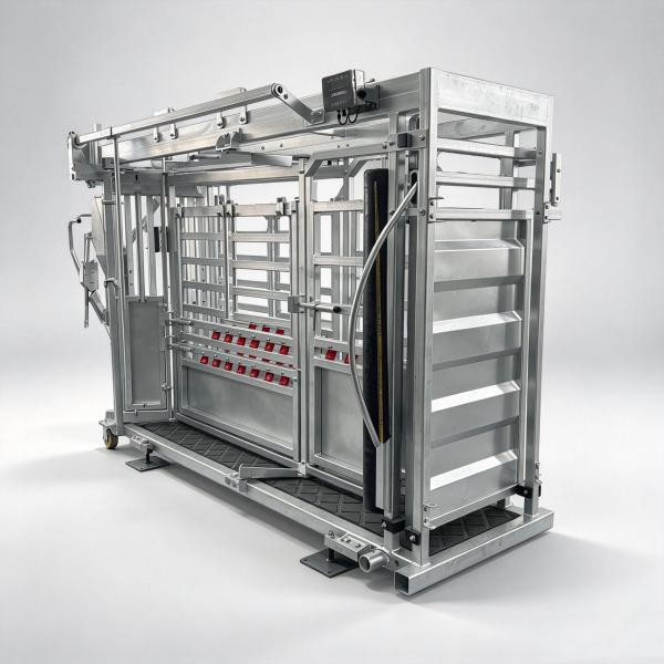 Quality Hot Dip Galvanized Cattle Squeeze Chute for sale