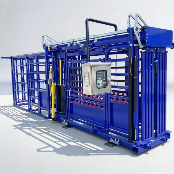 Quality Hydraulic Cattle Cow Weighing & Sorting System for sale