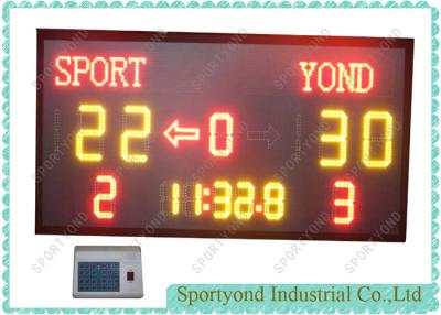 China Led Electronic College Basketball Scoreboard , Gym Electronic Scoring Board for sale