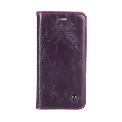 China Factory wholesale custom mobile phone leather case for iPhone 7 plus with card holder for sale