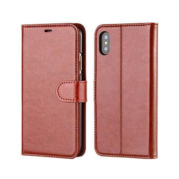 China Luxury Phone Case for iPhone x, Wallet Leather Mobile Cover for sale