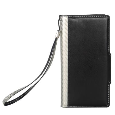 China New Arrival PU Mobile Phone Flip Case for iPhone 8 Plus With Hand Strap for sale