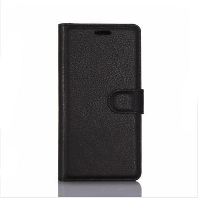 China Black Flip Folio Protective Phone Cover for Samsung Galaxy S9 Smartphone for sale
