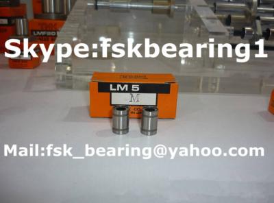 China LM12UU AJ Linear Motion Bearing With Built - In Rubber Seals Small Size for sale