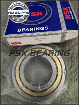 China Four Point QJ208MPA Angular Contact Ball Bearing 40 × 80 × 18 Mm Brass Cage ABEC-3 for sale