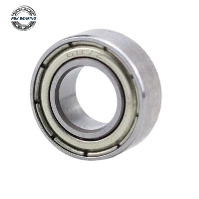 중국 중국 프리미엄 품질 687ZZ Slient 깊은 홈 볼 베어링 7*14*5mm 제조업체 판매용