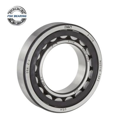 China Nylon Cage NJ319-E-XL-TVP2 Single Row Cylindrical Roller Bearings 95*200*45 mm for sale