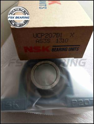 China FSKG Brand UKP217+H2317 Pillow Block Mounted Bearings 75*187*310 mm With Adapter Sleeve for sale