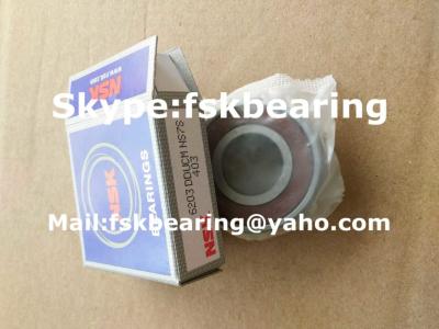 Cina Fila con cuscinetto a sfera Giappone NSK Z2V2/Z3V3 della scanalatura profonda radiale del carico ABEC-3 singola in vendita