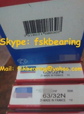 China Nonstandard Deep Groove Ball Bearings Snap Ring Groove Radial Load 63/32N for sale