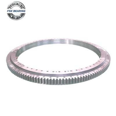 China Standard Model 013.45.1800 Single Row Four Point Contact Ball Type Slewing Bearing Gcr14 Chrome Steel for sale