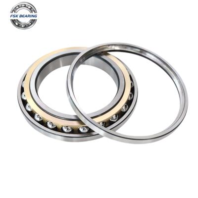 China Four Point QJ 317 N2MA/C3 Single Row Angular Contact Ball Bearing 85*180*41mm for sale