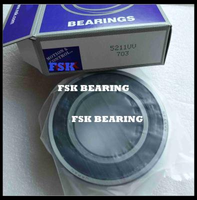 China Double Row 5210VV , 3210 2RS Angular Contact Ball Bearing Pre Lubricated for sale