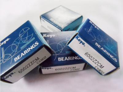 Cina Scanalatura profonda dello schermo d'acciaio di Z2V2 Z3V3 che sopporta singola fila, KOYO in vendita