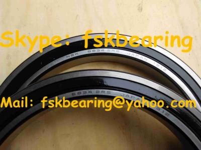 China Radial Load 6834 Thin Deep Groove Ball Bearing with Rubble Seal Single Row for sale