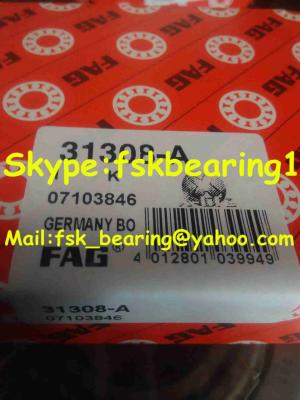 China Single Row 90mm Outside Dia 25.5mm Thick Tapered Roller Bearings Cross Reference for sale