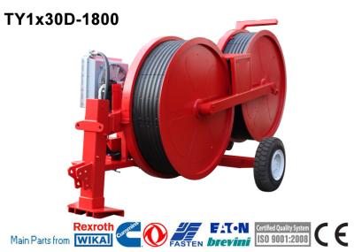 China Ferramentas de corda de linha de transmissão Velocidade máxima 5 km/h Tensor de cabo hidráulico à venda