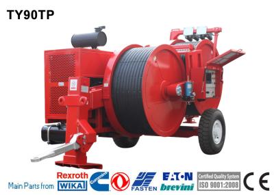 China TY90TP Hydraulische kabel trekker spanningsbediening voor de bouw van een elektriciteitslijn Te koop