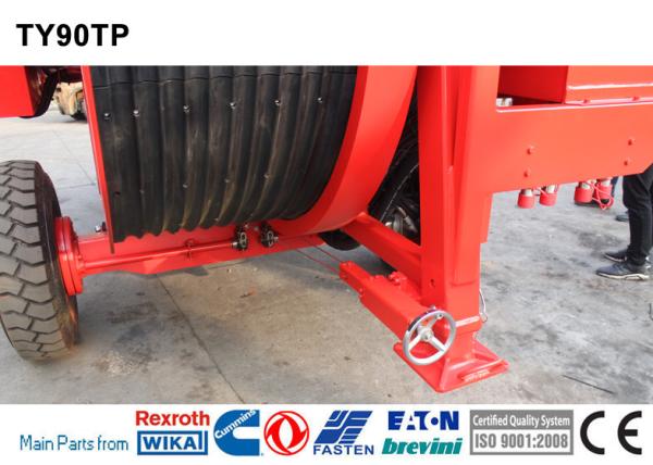 Quality TY90TP Max 90kN Hydraulic Puller Tensioner With Cummins Engine for sale
