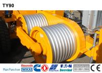 China TY90 90kN Hydraulic Cable Puller for Overhead Line Stringing - 540mm Bull Wheel, 4680kg Weight for sale