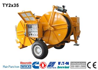 China TY2x35 2x35kN Equipamento de enrolamento de cabos hidráulicos de linha de transmissão de tensão à venda