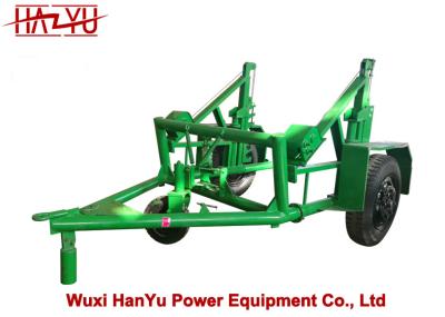 China 30kN Reel Carrier Trailer Stringing Equipment For Overhead Power Lines for sale