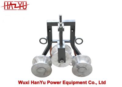 China TYSJL-100 Stringing Pulley Aluminum Wheel Grounding Block For Powerline for sale