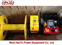 China BJJM5C Wire Rope Pulling Winch 50kN 5m/min Diesel Transmission Line Stringing Equipment for sale