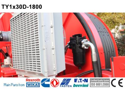 China Transmission Line Stringing Equipment Electric 18kw(25hp) Hydraulic Cable Tensioner for sale