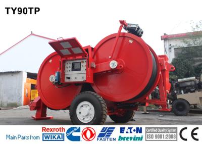 China Freileitungskabel-Einziehgeräte Hydraulischer Zugkraftsteller zu verkaufen