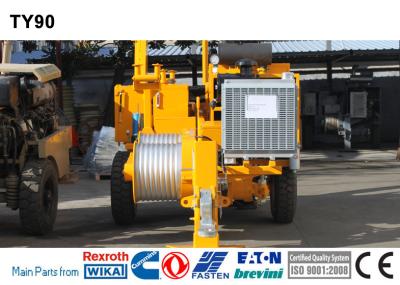 China Equipamento de Estiramento de Linha Aérea 9T Puxador Hidráulico Elétrico à venda