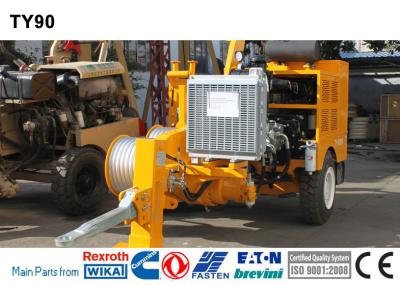 China Equipamento de corda de linha aérea Condutor Tirador de corda de arame de aço à venda