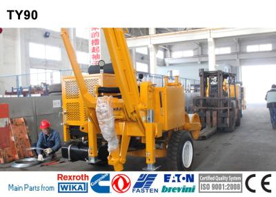 China Freileitungs-Montageausrüstung Hydraulischer Seilzug Kabelziehmaschine zu verkaufen
