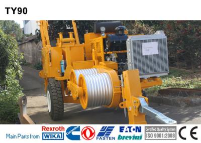 China Ausrüstung für die Stringung von Luftleitungen 2x35KN Hydraulikradzieher zu verkaufen