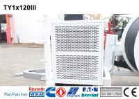 China Transmission Line Stringing Equipment Automatic Electrical Conductor Tensioner 120kN 5km/h for sale