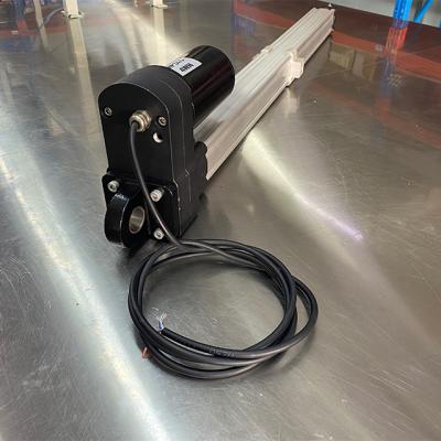 China Max35000N 24v/12v DC Brush Motor Heavy Duty Linear Actuator 12v with Feedback for Solar Tracker System Key Component for sale