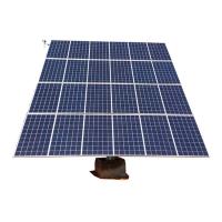 China Dual Axis Solar Power Tracker System 6kw Ground Mount Solar Tracking System for sale