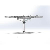 China 18 Panels 2 Axis Tracker Ground Mount Dual Access Solar Tracker for sale