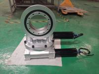 China 2 Axis Solar Tracker Slewing Drive SDE7 Worm Gear Slew Drive for sale