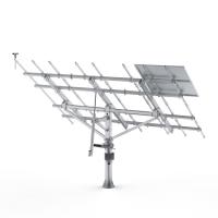 China 3Kw Passive Solar Tracking System Dual Axis Solar Tracker 24V 12V for sale