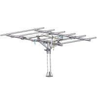 China Jimmy Dual Axis Smart Solar Tracking System Two Axis Solar Tracker Ground Mount Solar Panel Tracking Systems for sale