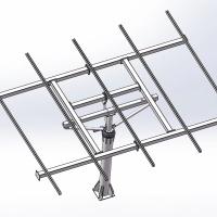 China 4KW 8 PANELS High Efficiency Solar Tracker Linear Actuator Slew Drive Controller for sale