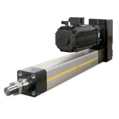 China 110 Series High Precision Heavy Loading Fast Speed Manufacturer Special Piston Rod Type Folding Industrial  Linear Servo Motors for sale