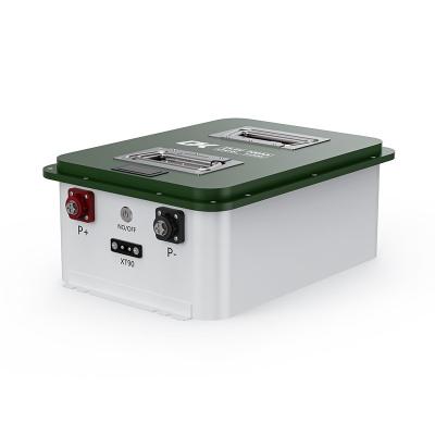 China 38.4V 100Ah LiFePO4 Lithium Golf Cart Battery Built-in 200A BMS,with Mobile APP, with Bluetooth Function for sale