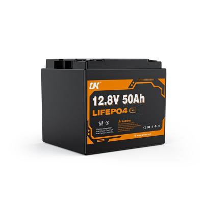 China 12.8V 50Ah Lifepo4 Lithium Battery Pack 6000 Cycles Deep Cycle Battery Pack for sale