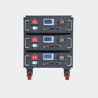 China 51.2V 100~400Ah Stacked cabinet all-in-one machine for sale