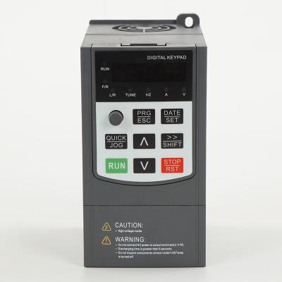 China 0.75kw 1 HP VFD 3 Phase Variable Frequency Converter For 380v Rubber Cutting Machine for sale